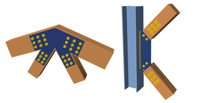 Designing steel-to-timber connections – IDEA StatiCa