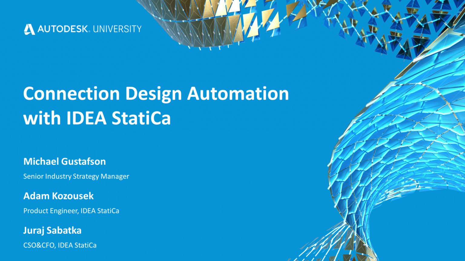 Connection Design Automation with IDEA StatiCa and Autodesk - IDEA StatiCa