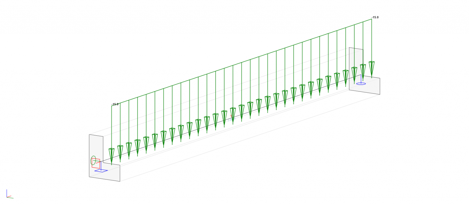 IDEA StatiCa | Reinforced concrete ledge beams via CSFM