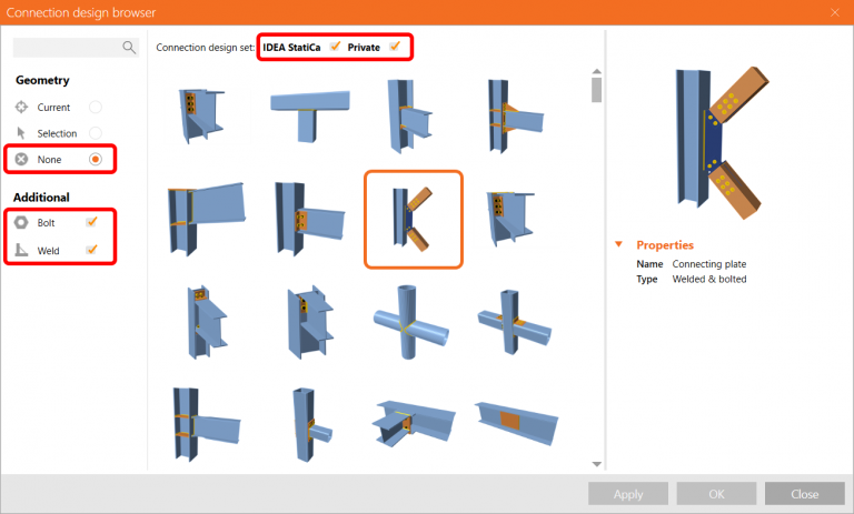 IDEA STATICA CONNECTION LIBRARY – IDEA StatiCa